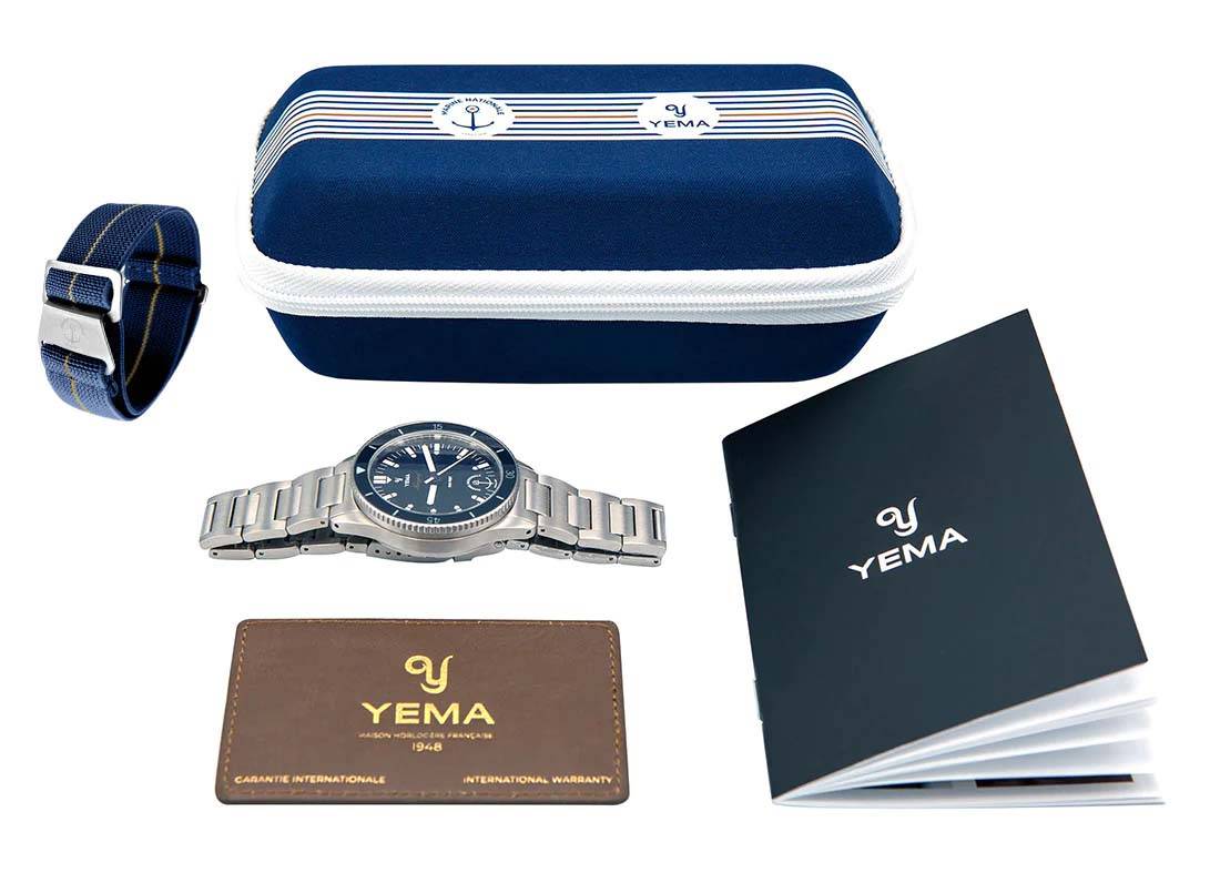 YEMA NAVYGRAF MARINE NATIONALE QUARTZ - 39 mm | Yema | YMHFMN39-GM